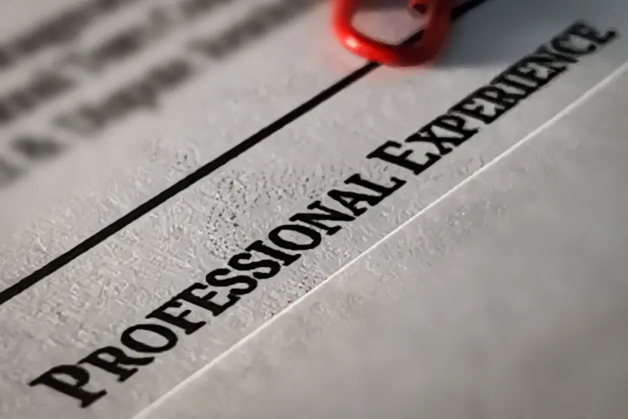 Professional Experience: Tips for Developing a Strong Resume