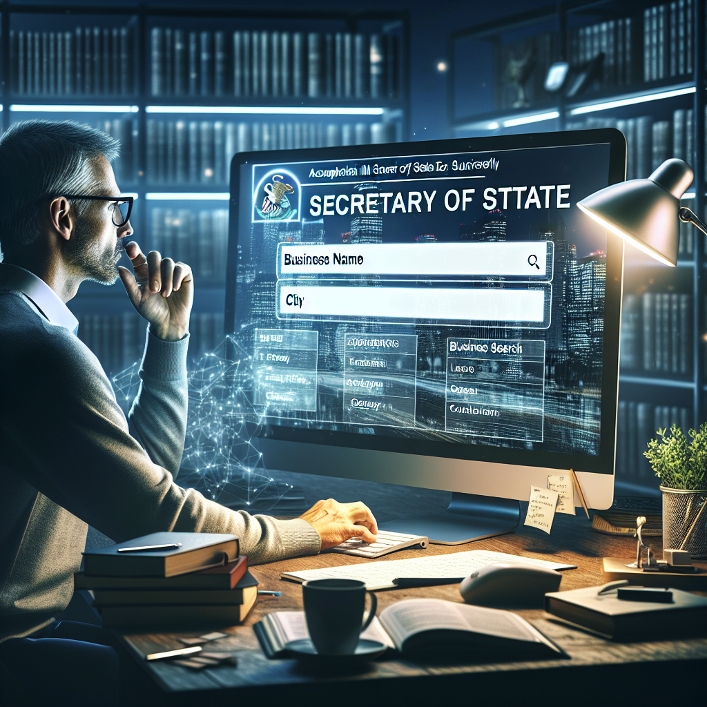 Conducting an IL SOS Business Search Effectively