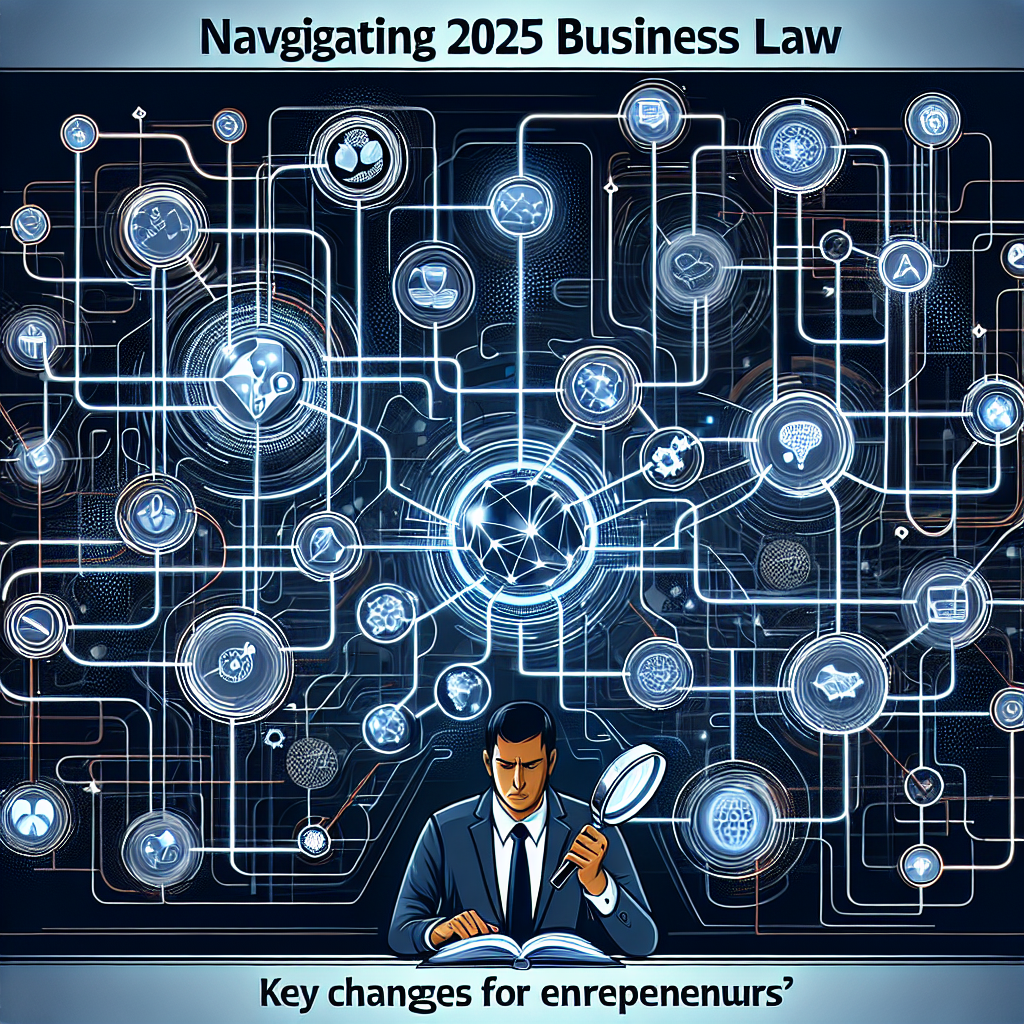 Navigating 2025 Business Law: Key Changes for Entrepreneurs
